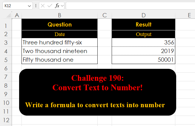 Excel Challenges Archives - OmidBI