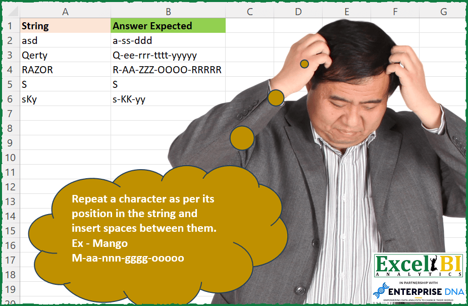 Repeat Characters by Position - OmidBI