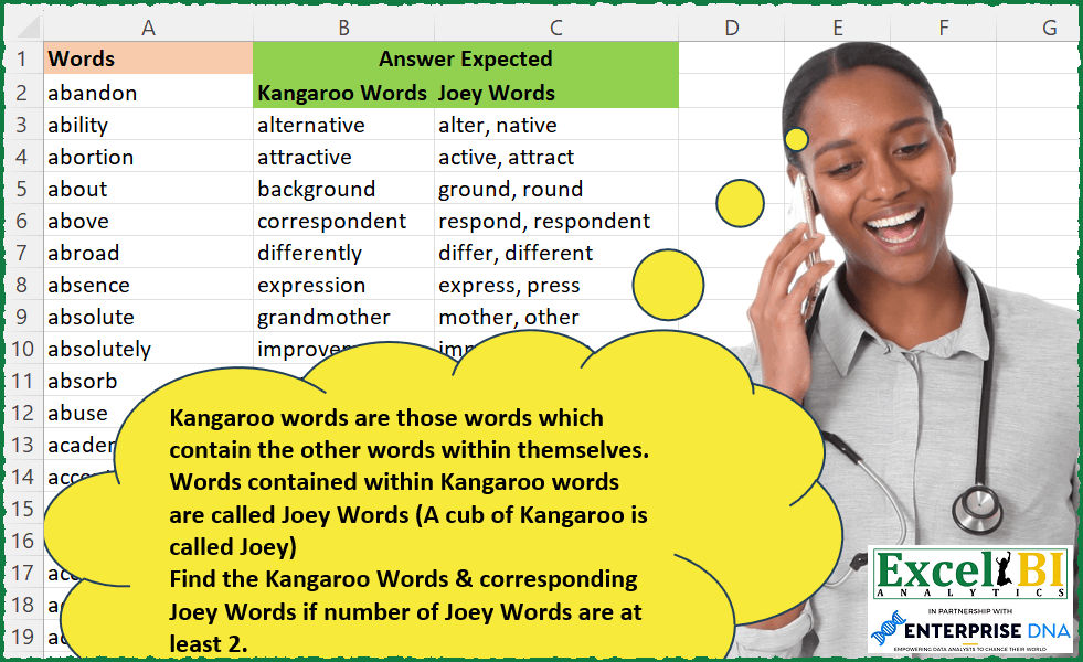 Find Kangaroo and Joey Words