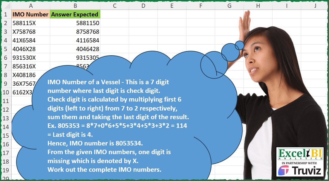 Validate IMO Check Digit - OmidBI