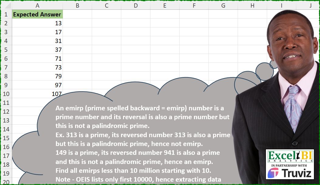 List All Emirp Numbers - OmidBI