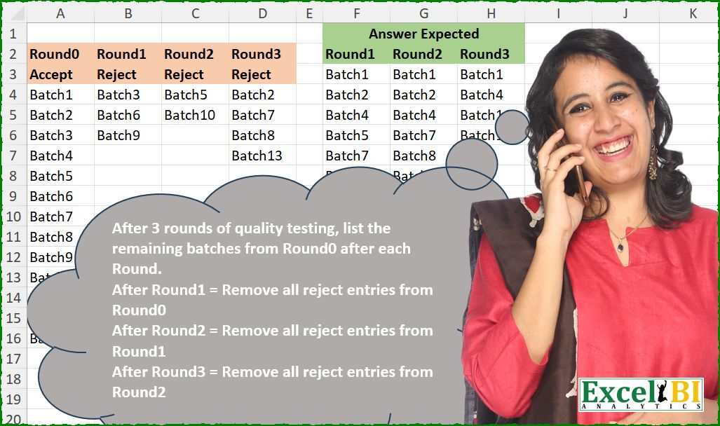 Track Quality Test Rounds - Excel, Power Query, Python Challenges